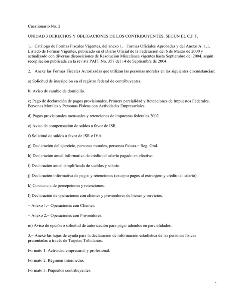 Legislación fiscal en México