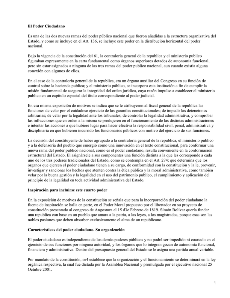 Poder ciudadano