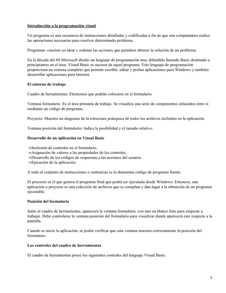 Programación visual