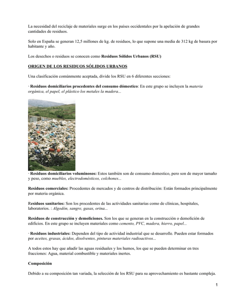 Reciclaje De Materiales reciclaje-de-materiales
