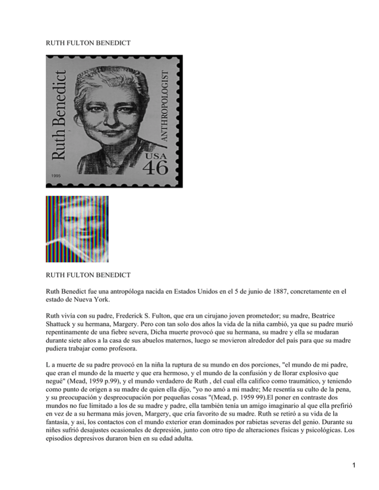 Ruth Fulton Benedict