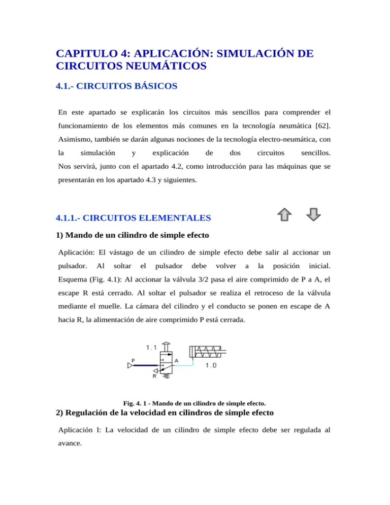 Simulación de circuitos neumáticos