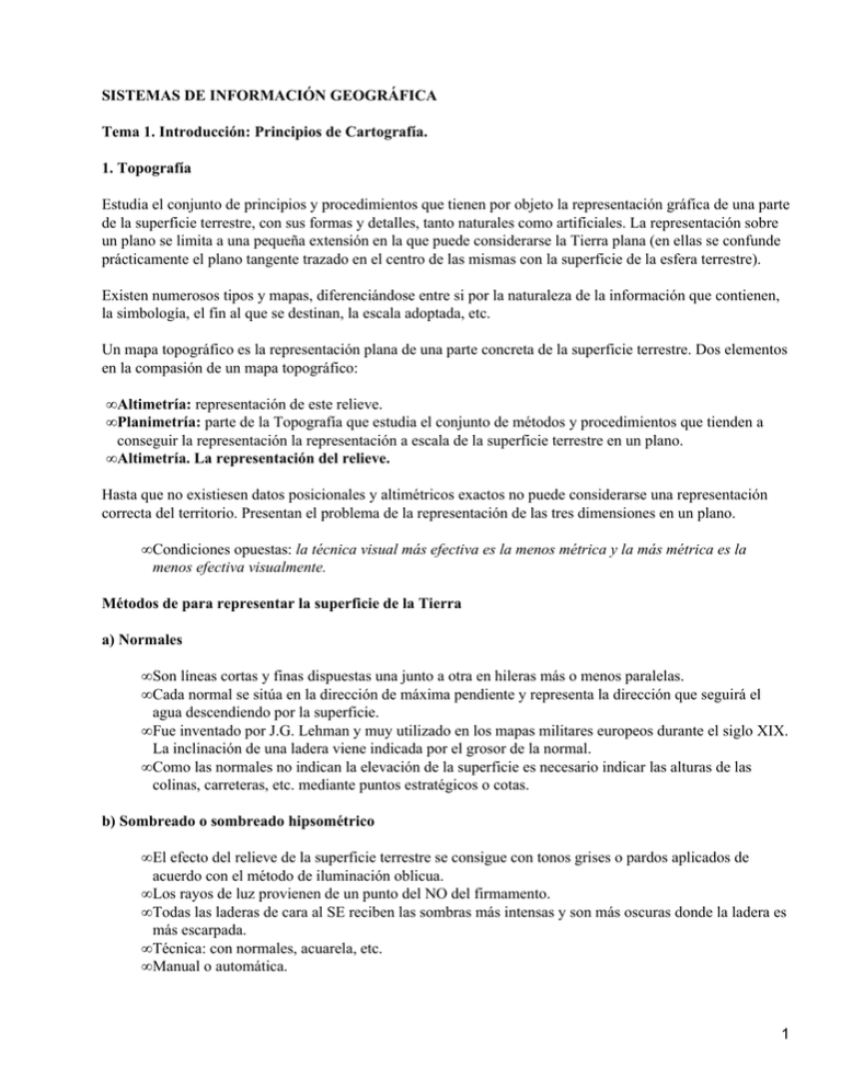 Sistemas de información geográfica