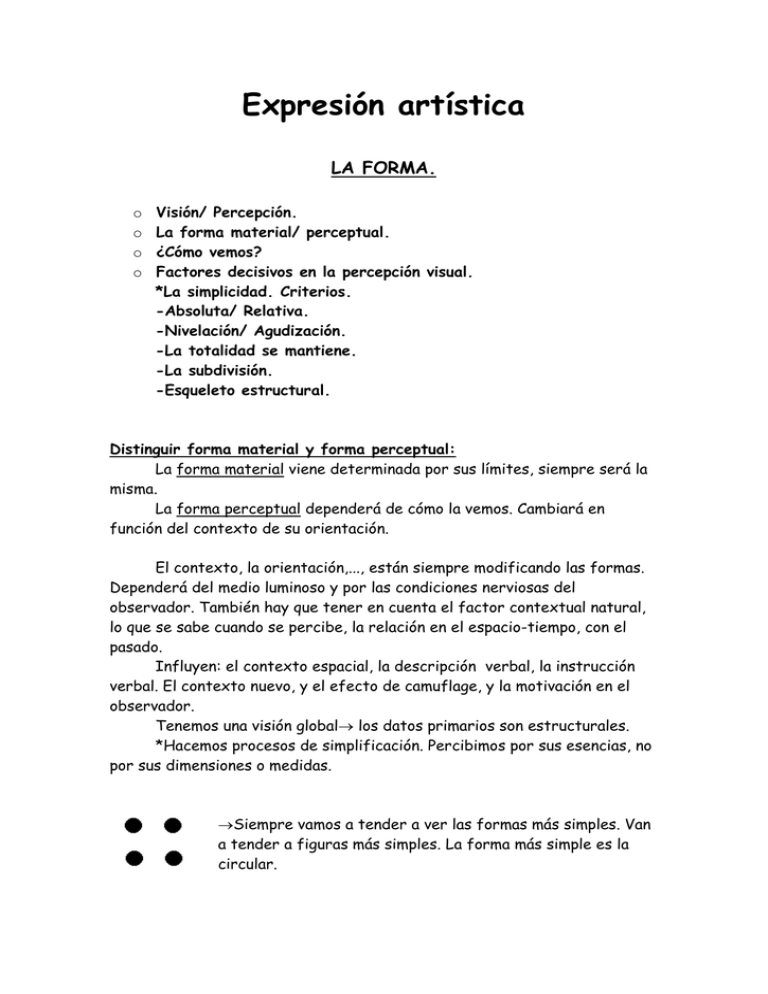 Expresión artística