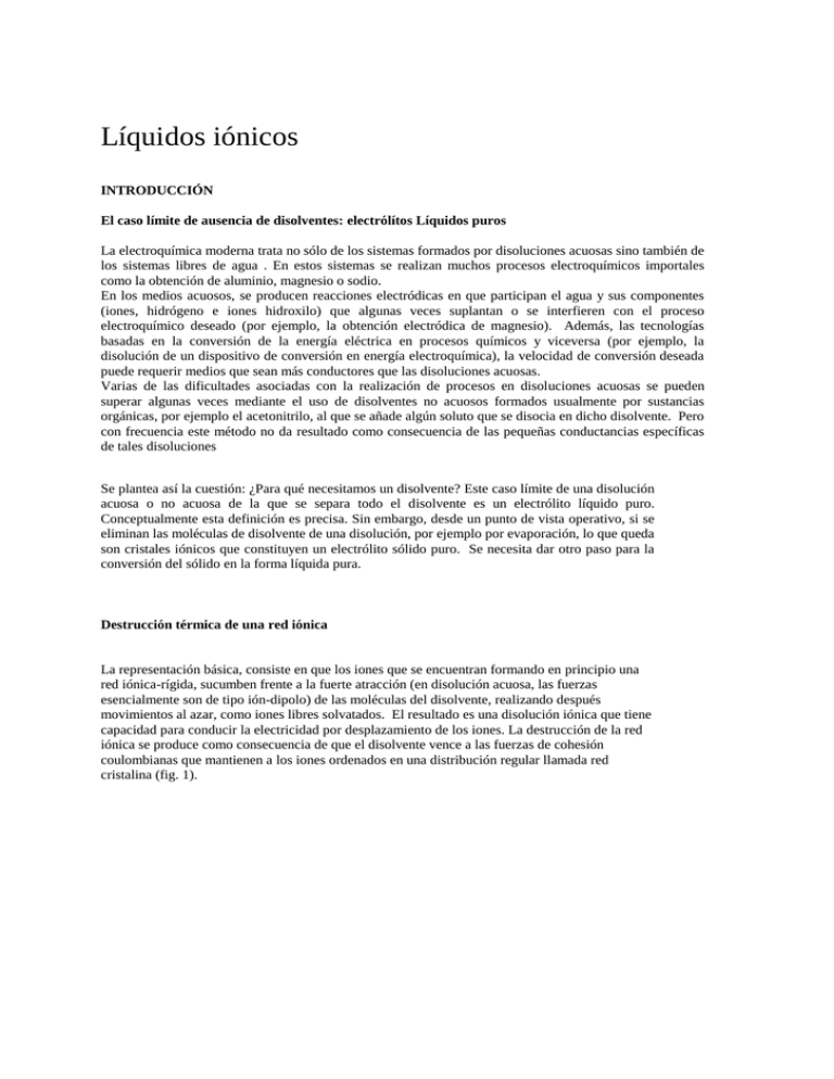 Líquidos iónicos