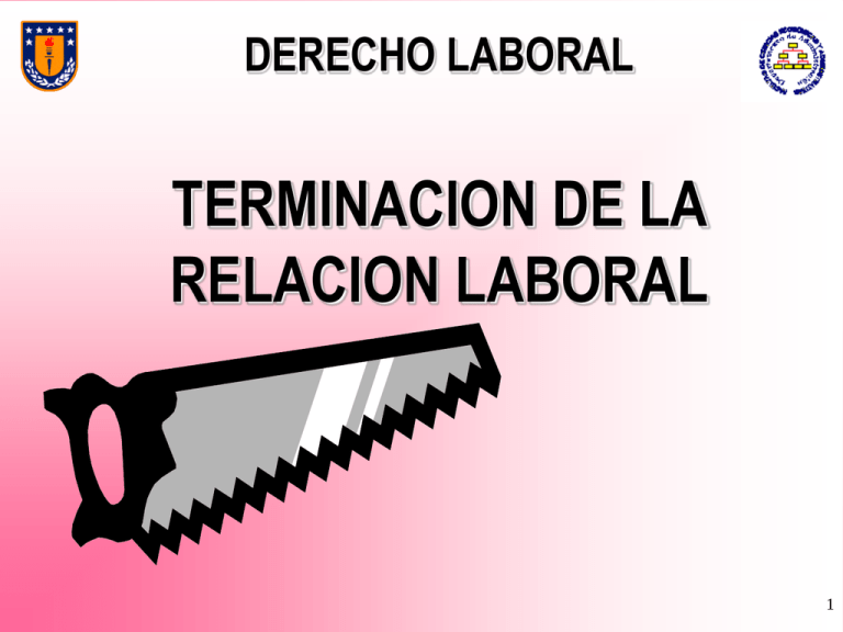Terminación de la relación laboral