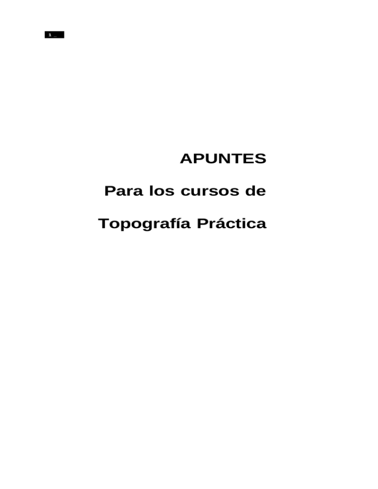 Topografía Práctica