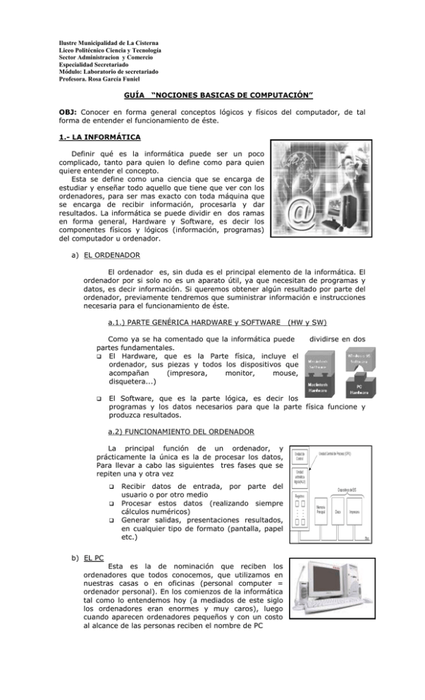 nociones basicas de computación