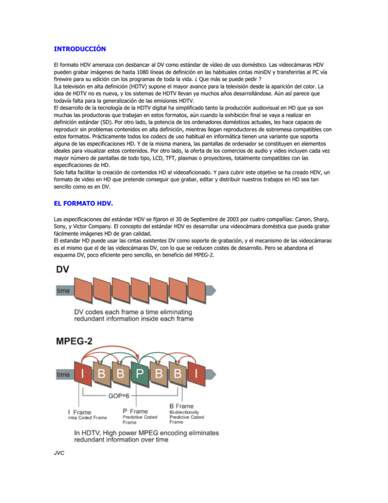 el formato hdv.