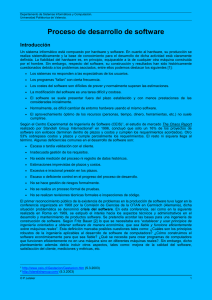 Proceso de Desarrollo de Software