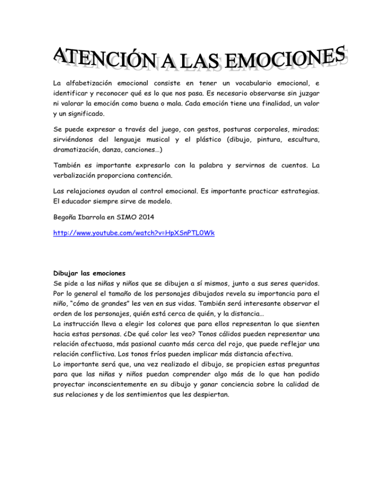 atencion a las emociones