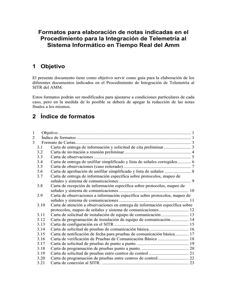 Formatos Para Elaboración de Notas