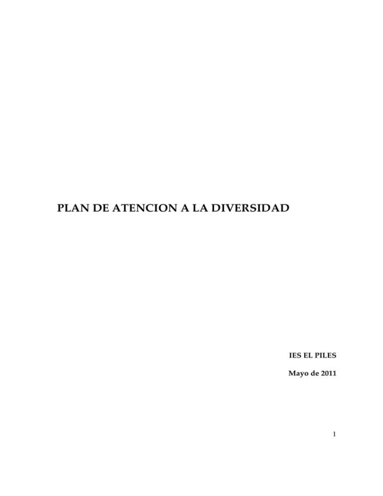 Plan de Atención a la diversidad Definitivo