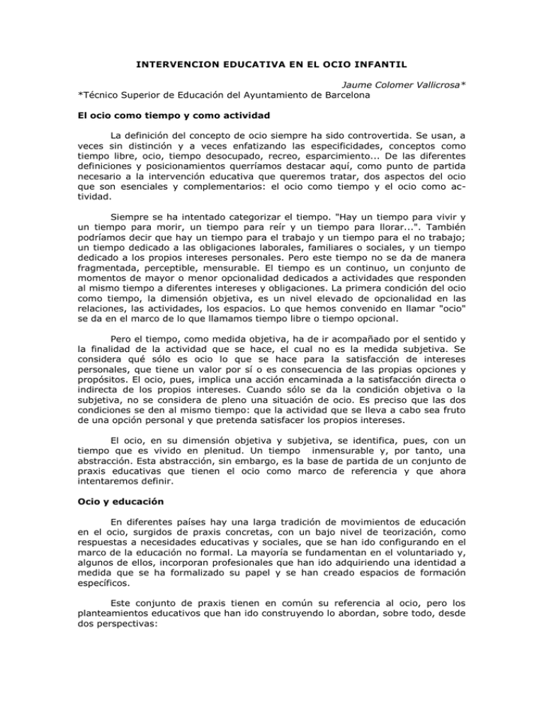 intervencion educativa