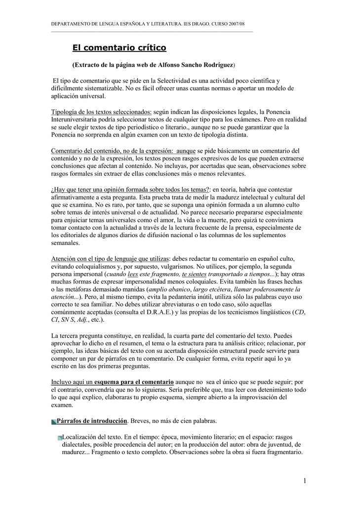 Analisis Critico De Un Articulo Cientifico Ejemplos - Ejemplo Sencillo CC5