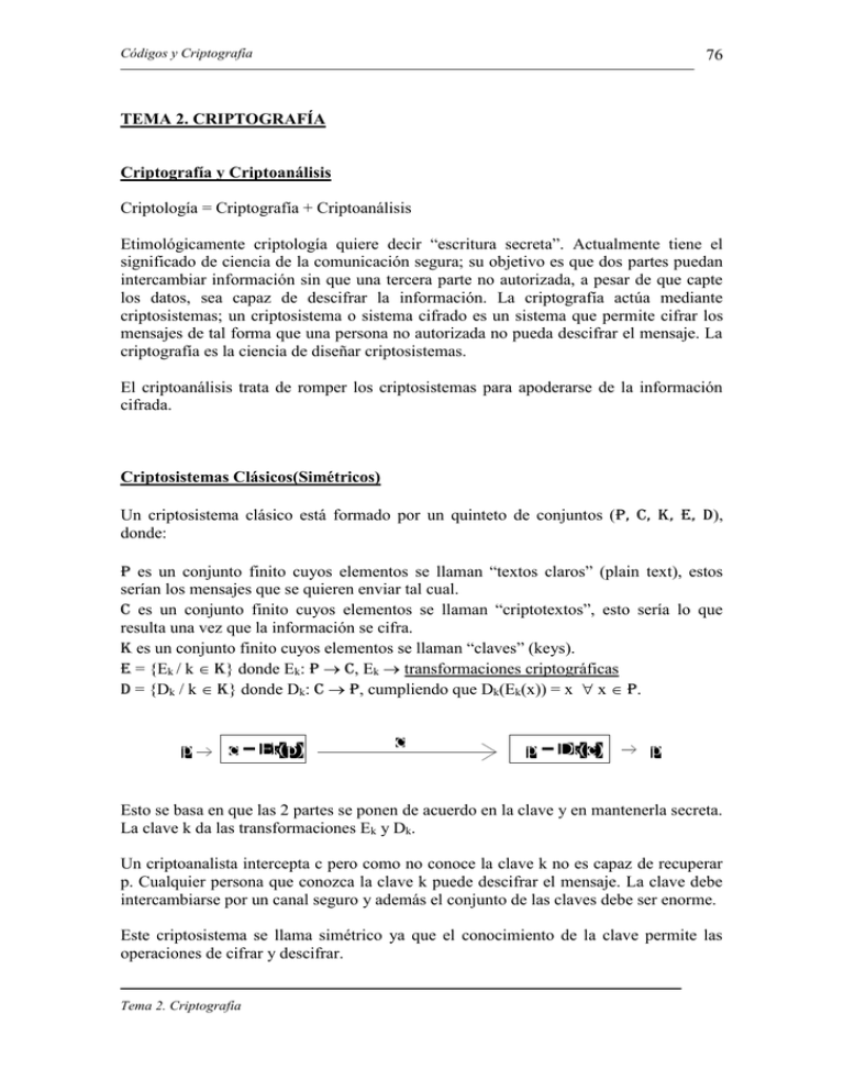 tema 2. criptografía