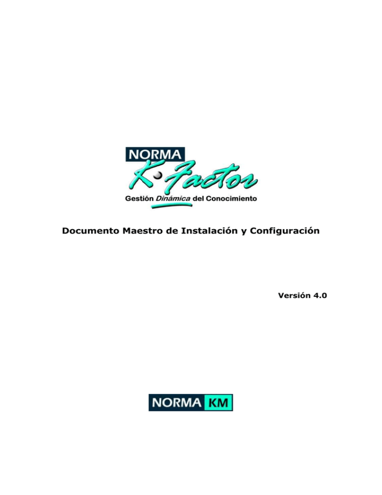 Maestro Unificado NORMA K