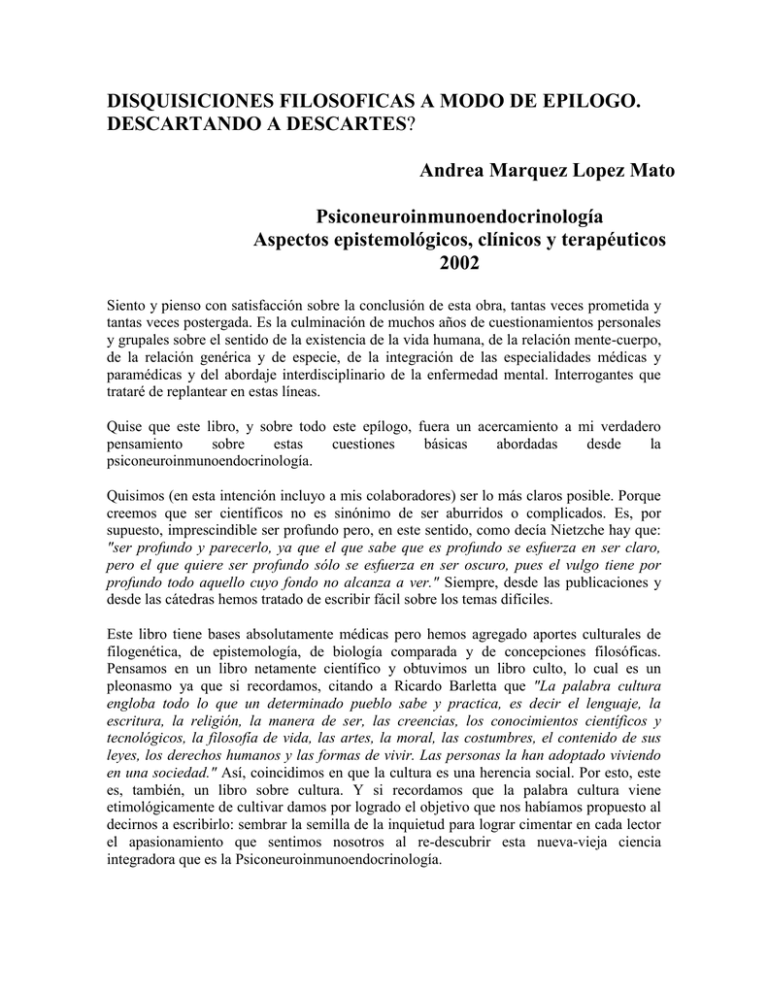 Descartes Descartado