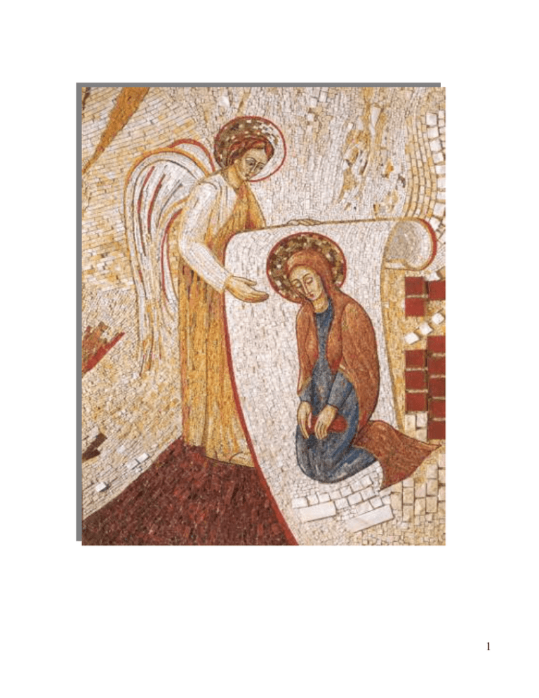 Valores educativos que brotan del misterio de Mª Inmaculada