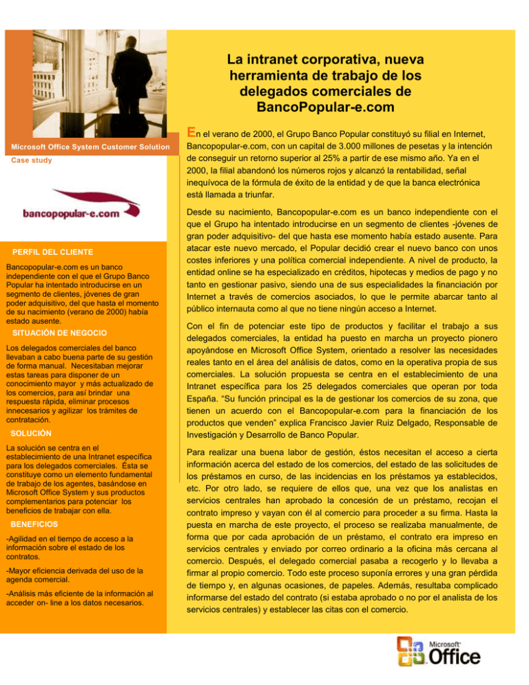 Case Study Banco Popular