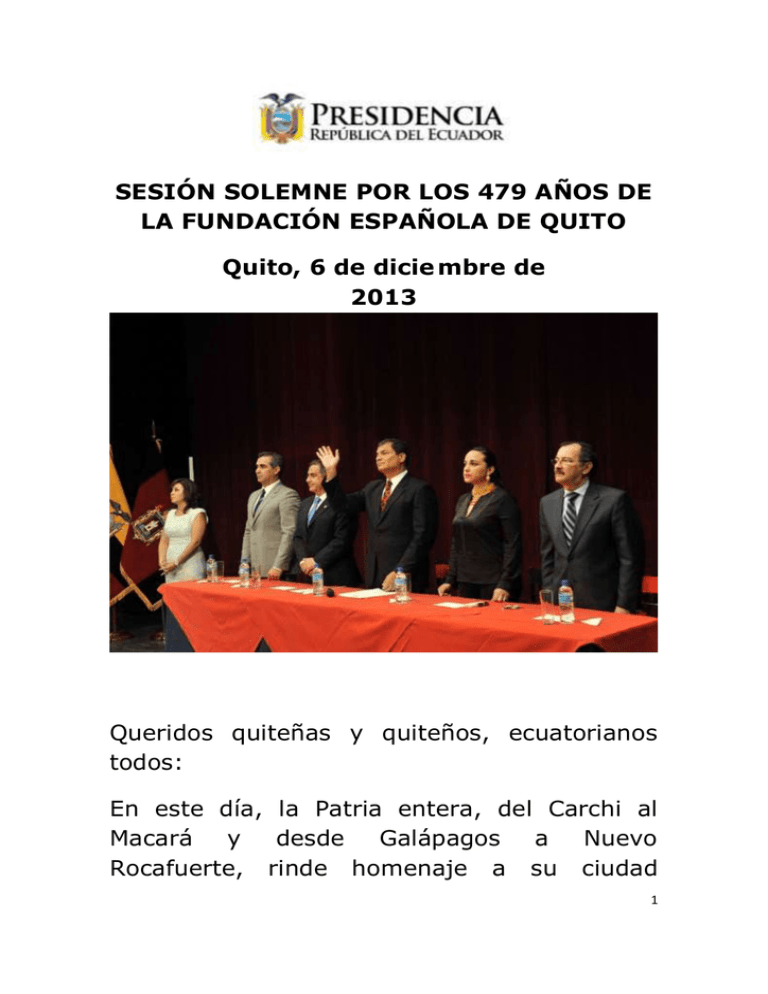 2013-12-06-SESIÓN-SOLEMNE-QUITO