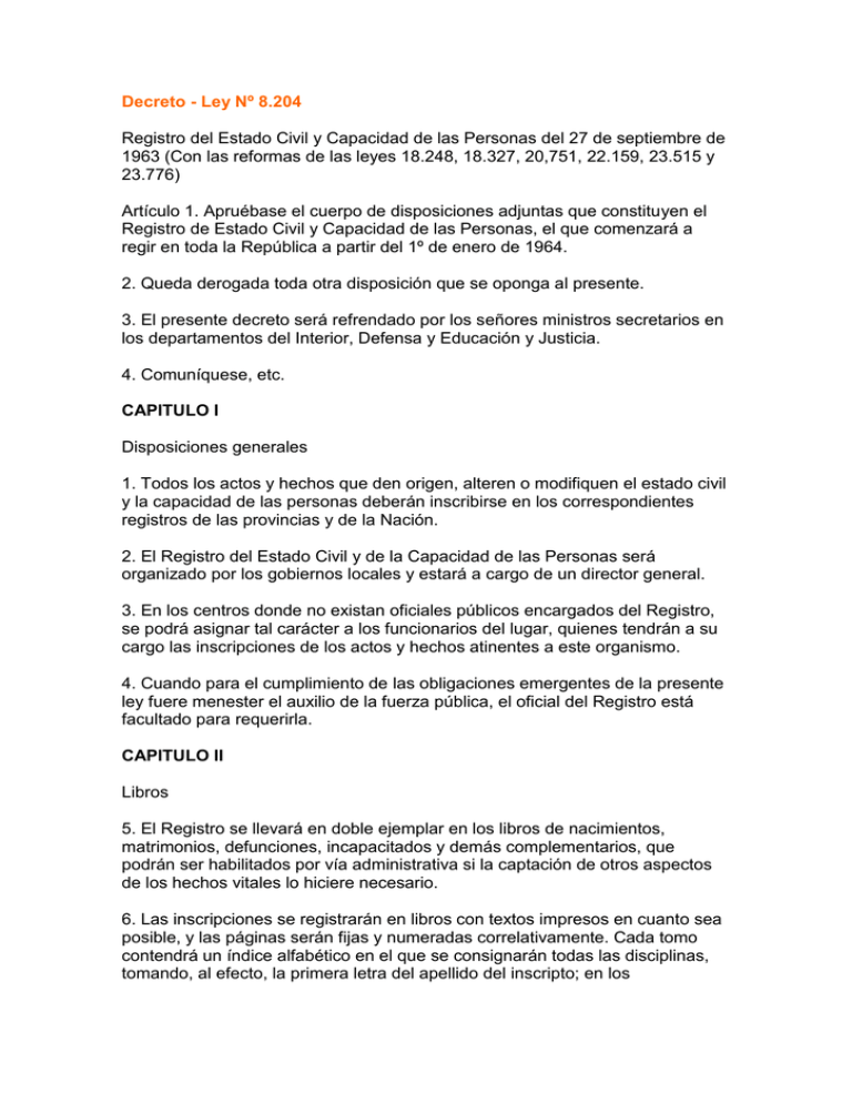 Descargar Ley Nº 8.204