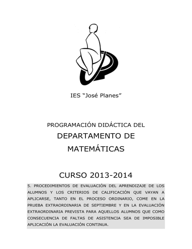 1 - IES José Planes