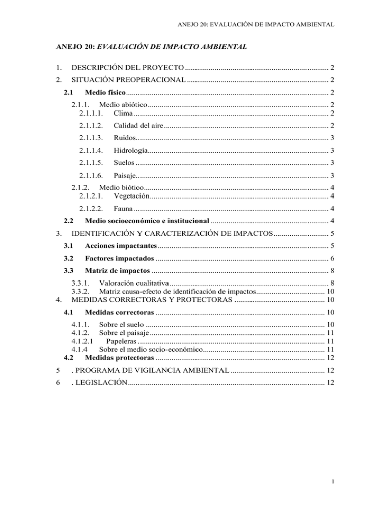 20.EVALUACIÓN DE IMPACTO AMBIENTAL