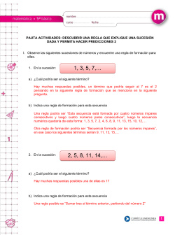 TEMA 1: Descomposiciones aditivas
