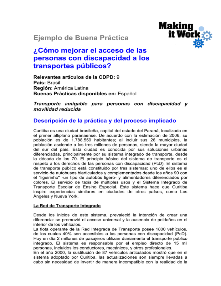 Good Practice case study