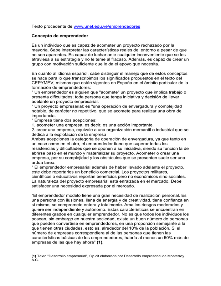 Texto procedente de www