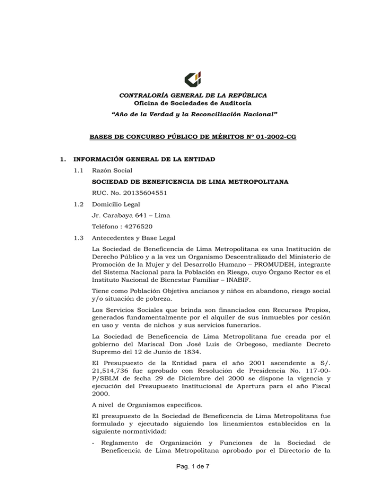 INFORMACION BASICA PARA ELABORAR