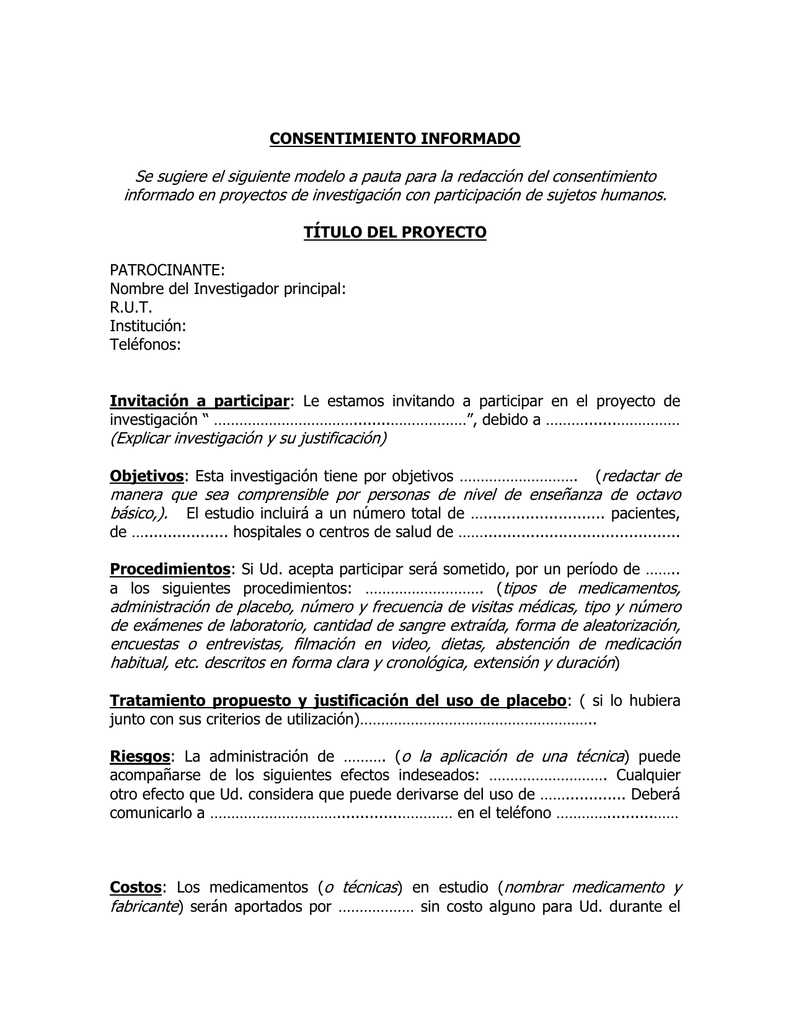 Esperanzado Espinoso Actor Consentimiento Informado Tipos Ajustar Esperanzado Espinoso Actor Consentimiento Informado Tipos Ajustar