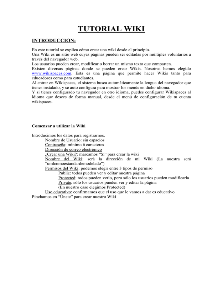 Tutorial_Wiki - UMLcomoEstandarDeModelado