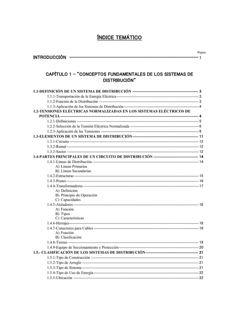 ÍNDICE TEMÁTICO
