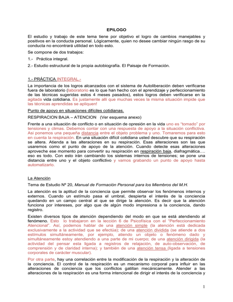 Epilogo - Parques de Estudio y Reflexión Los Manantiales