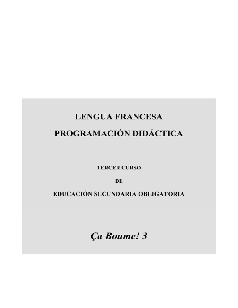 PROGRAMACIÓN DE UNIDADES DIDÁCTICAS - McGraw-Hill