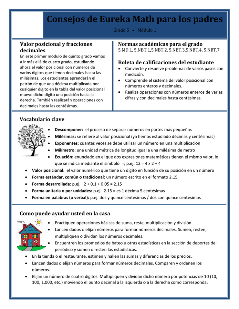 Eureka Math Tips For Parents