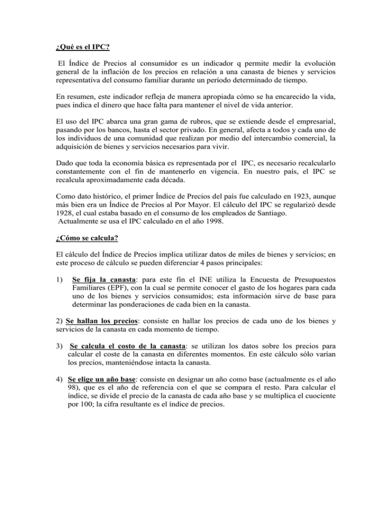 ¿Qué es el IPC
