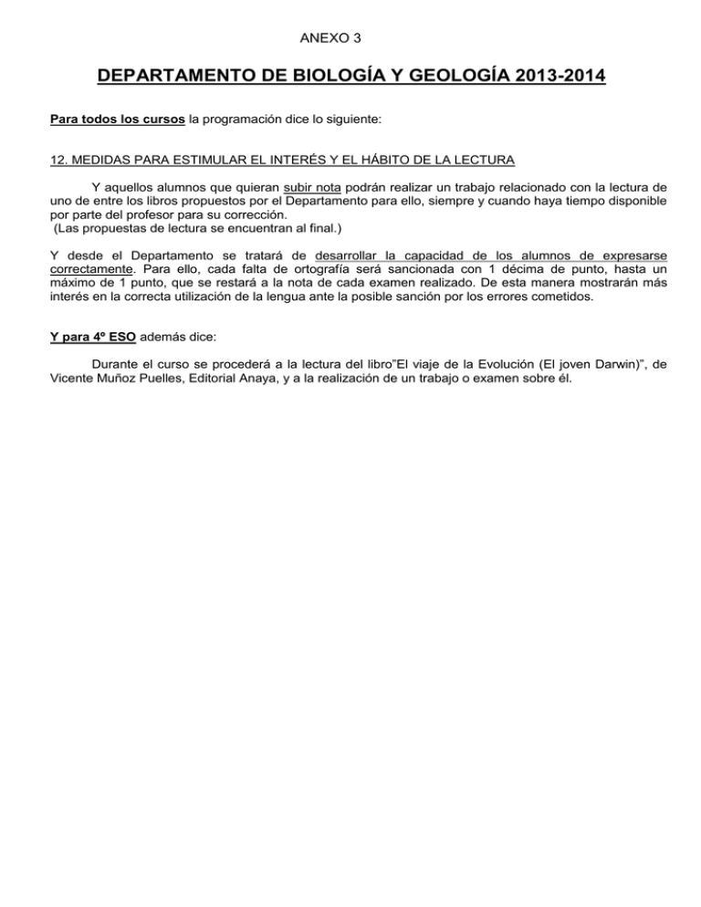 plan de fomento de la lectura