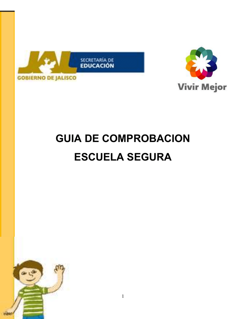 GUIA DE COMPROBACION ESCUELA SEGURA PROCEDIMIENTO