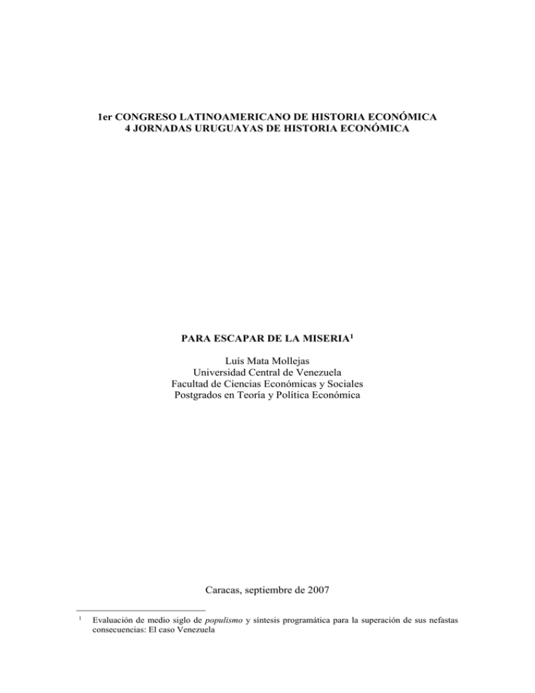 FACULTAD DE CIENCIAS ECONÓMICAS Y SOCIALES