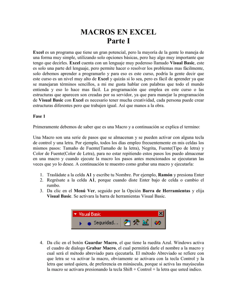 Guia Macros de Excel