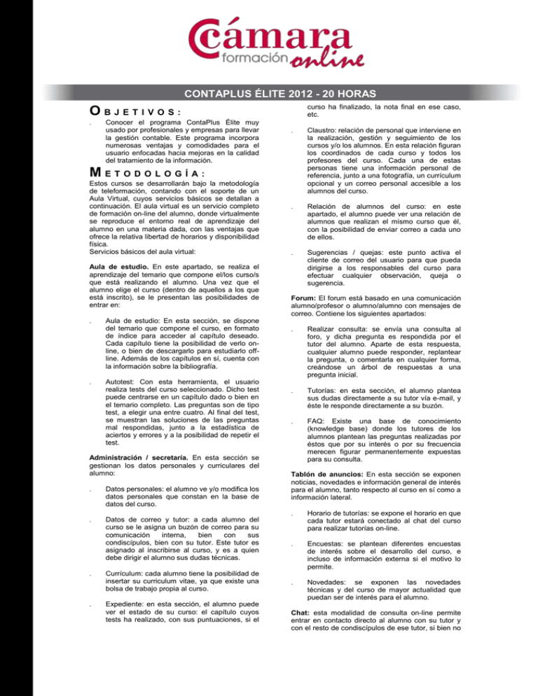 ContaPlus Elite 2012