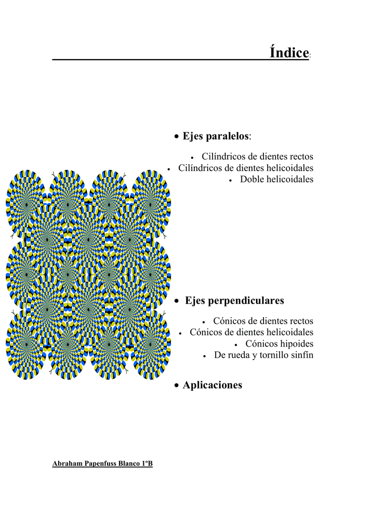 Engranaje cónico helicoidal