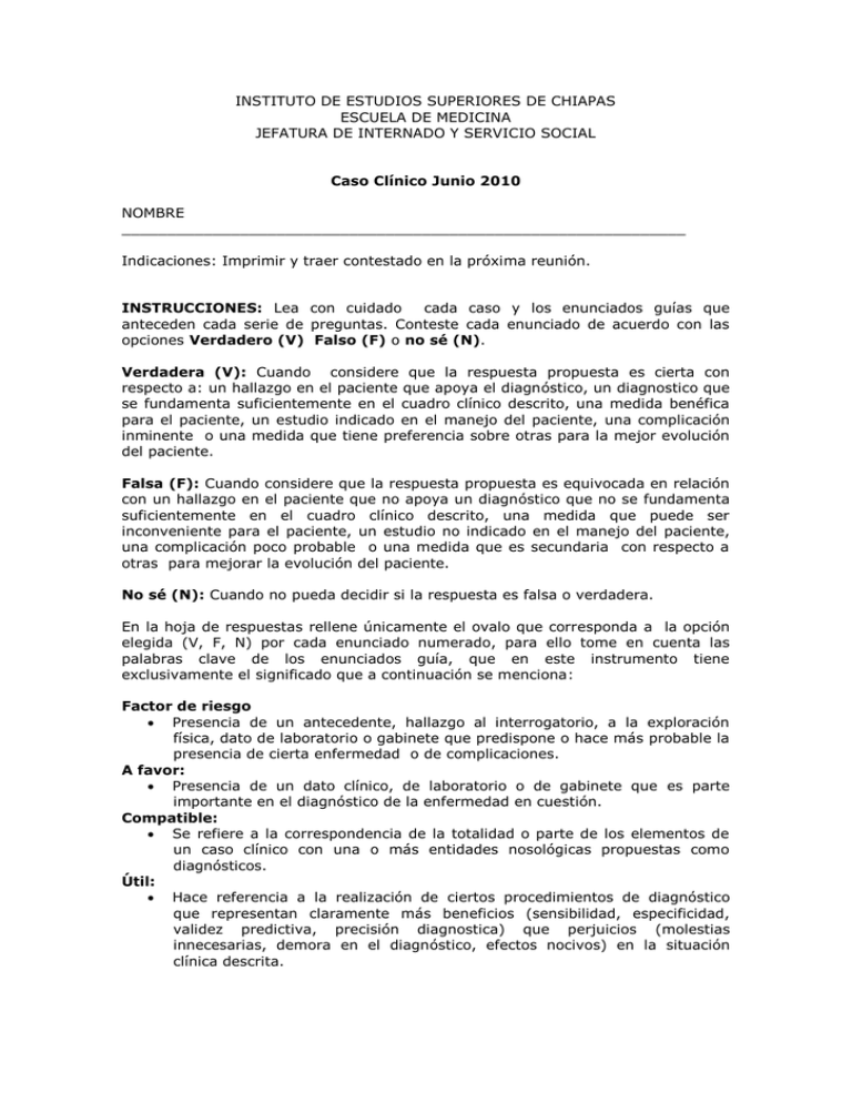 INSTITUTO DE ESTUDIOS SUPERIORES DE CHIAPAS