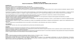 HOJA DE REGISTRO DIARIO DE PACIENTES EN CONSULTA