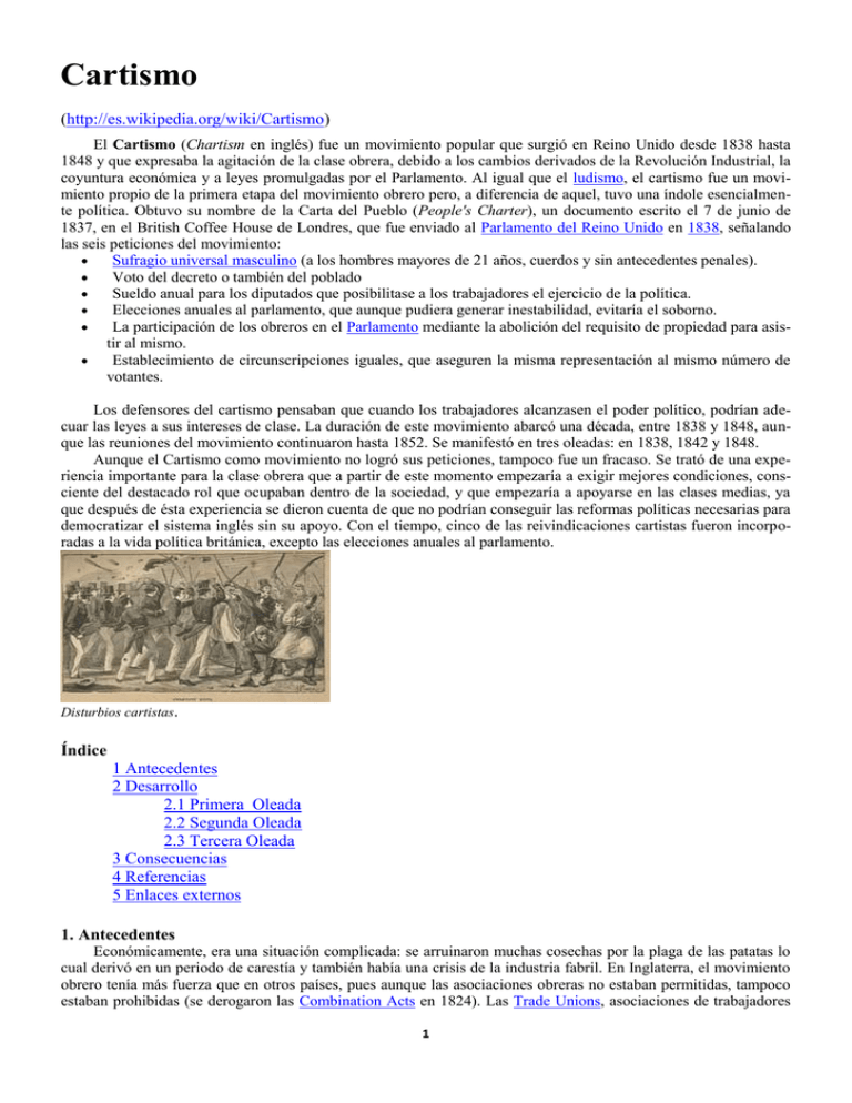 Cartismo - Fundación Buenos Aires XXI