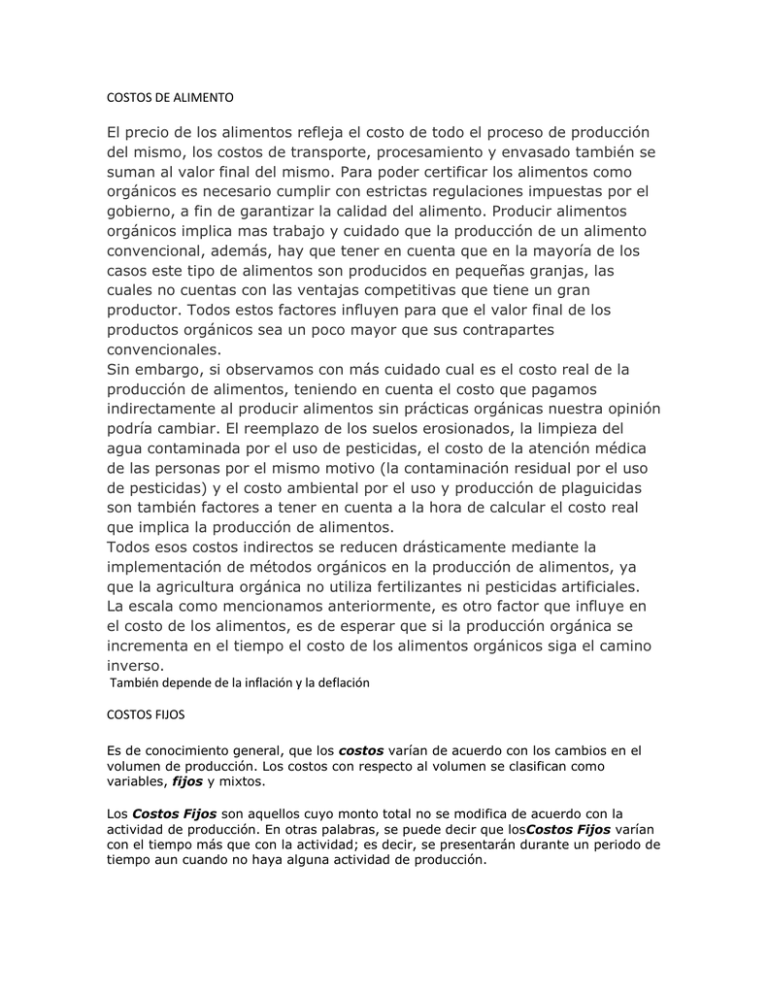 Costo Fijo costo-fijo