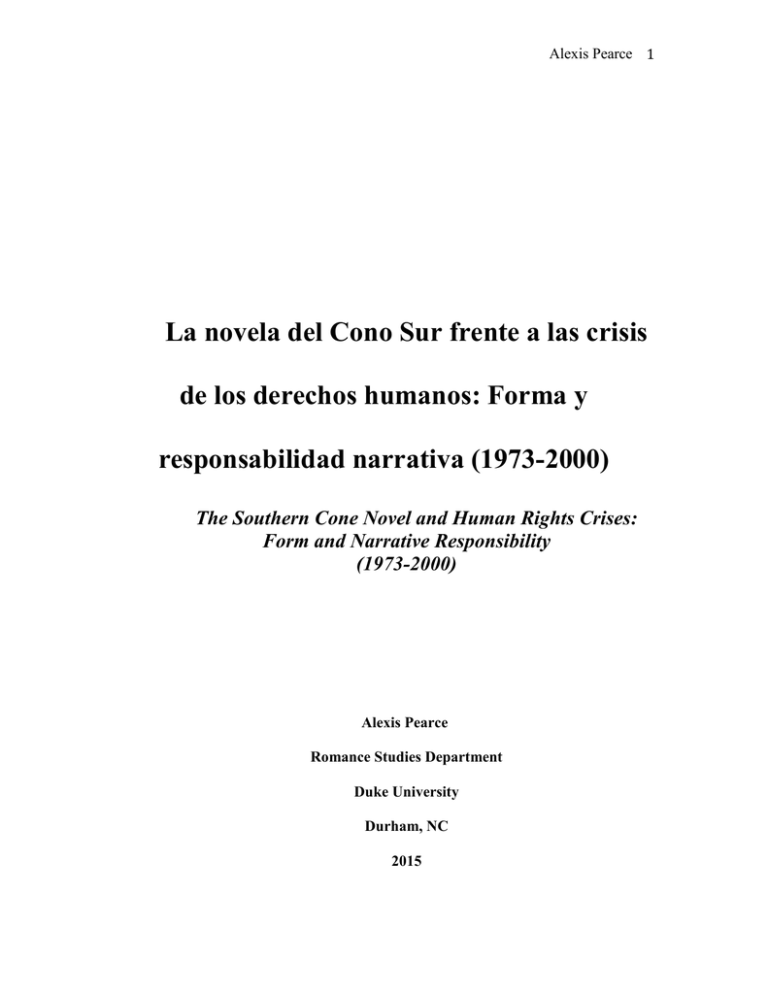 Alexis Pearce - DukeSpace